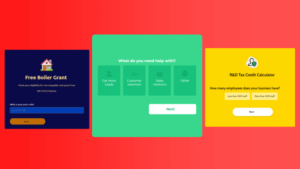 How Multi Step Forms Drive up to 5X More Leads