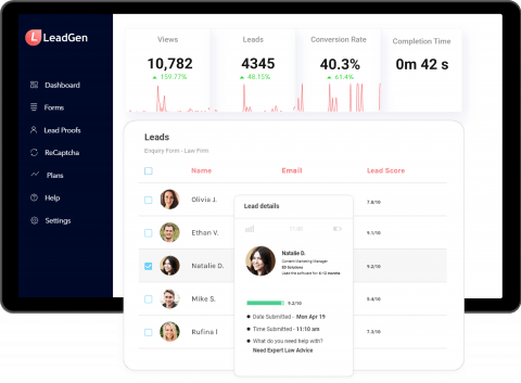 Lead Forms by LeadGen App: Form Builder & Analytics
