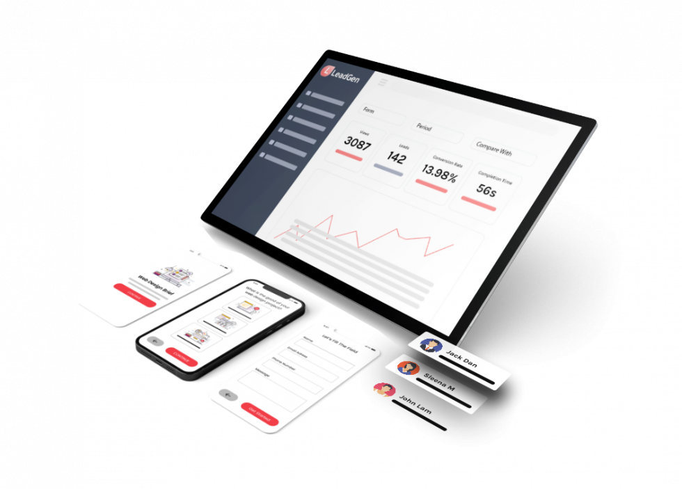 The Online Form Builder for Lead Generation - LeadGen App