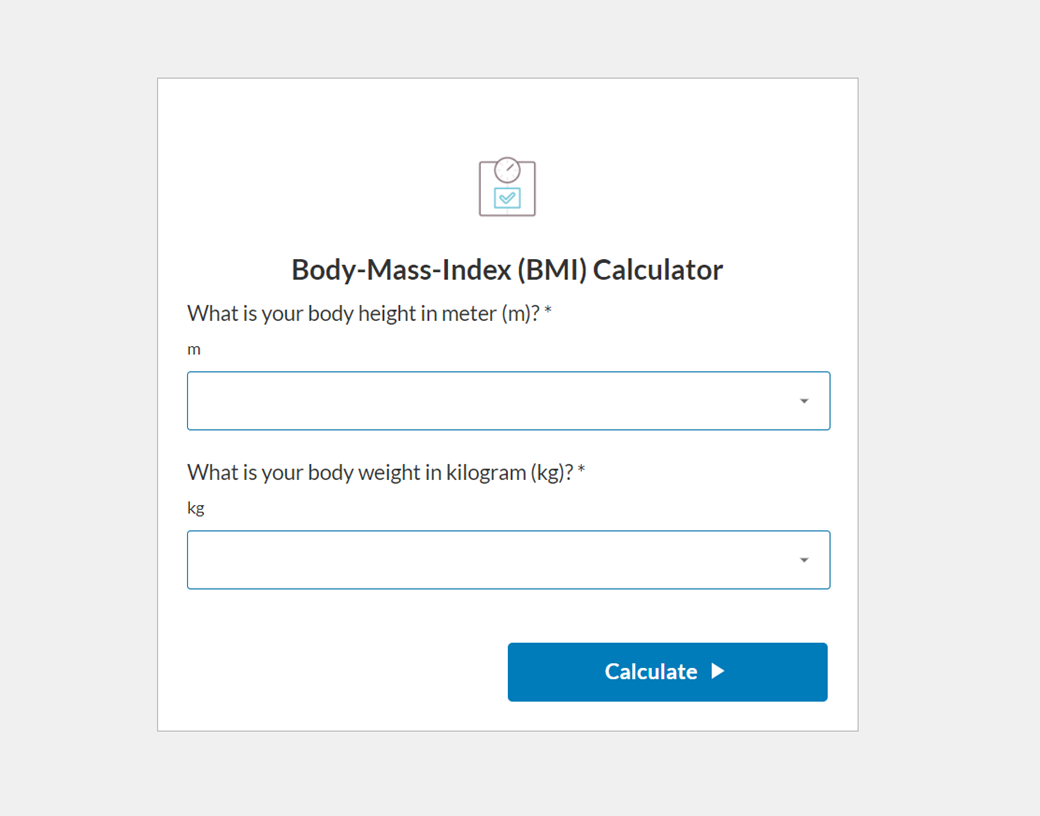 Calculadora del Índice de Masa Corporal - Aplicación LeadGen