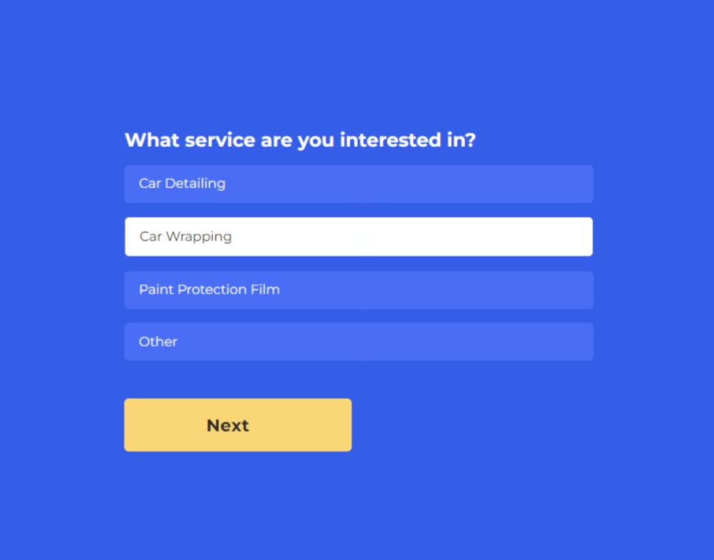 Automotive Forms - Get More Leads and Bookings for Car Businesses