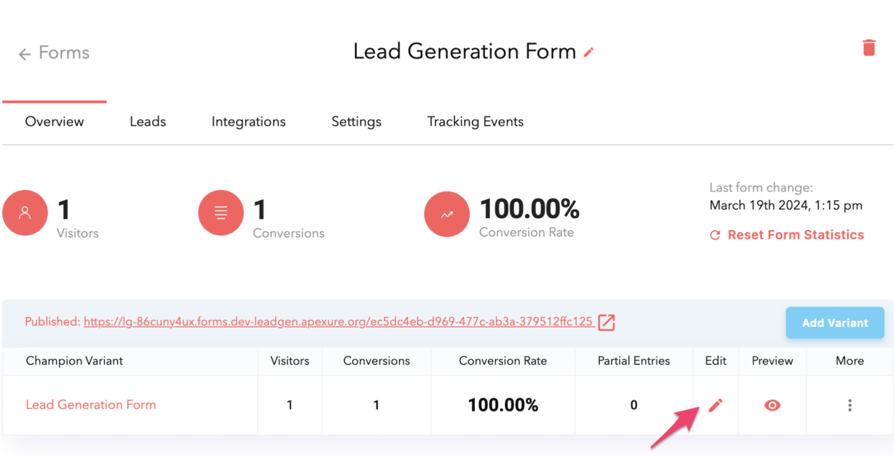 How to connect forms to Thank-you pages/messages - LeadGen App